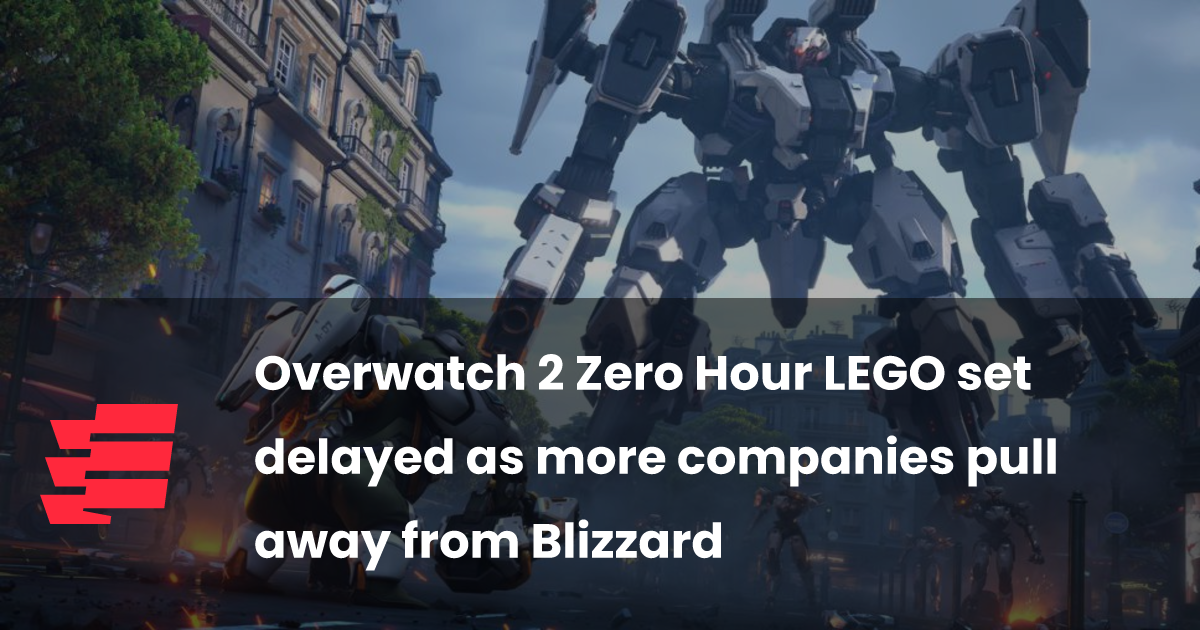 Overwatch 2 Zero Hour LEGO set delayed as more companies pull away from ...